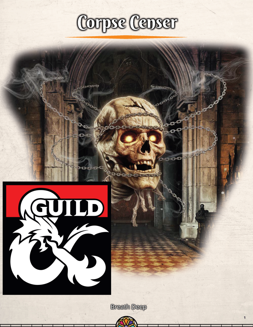 Corpse Censer - Dungeon Masters Guild | DriveThruRPG