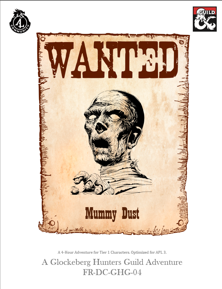 Mummy Dust (FR-DC-GHG-04) - Dungeon Masters Guild | DriveThruRPG