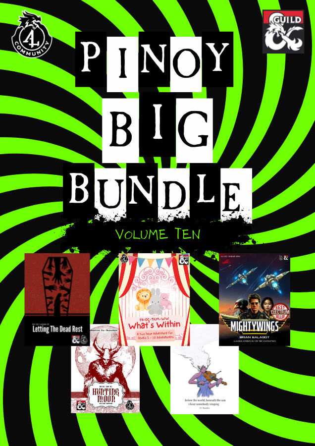 Pinoy Big Bundle Vol.10 [BUNDLE] - Dungeon Masters Guild | DriveThruRPG