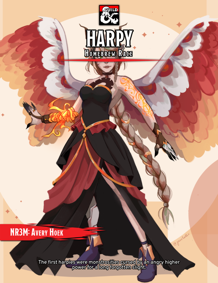 Race: Harpy - Dungeon Masters Guild | DriveThruRPG