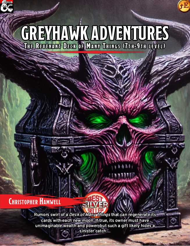 Greyhawk Adventures: The Revenant Deck of Many Things (7th-9th level ...