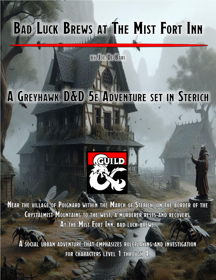 Bad Luck Brews at the Mist Fort Inn - A Greyhawk D&D 5e Adventure ...