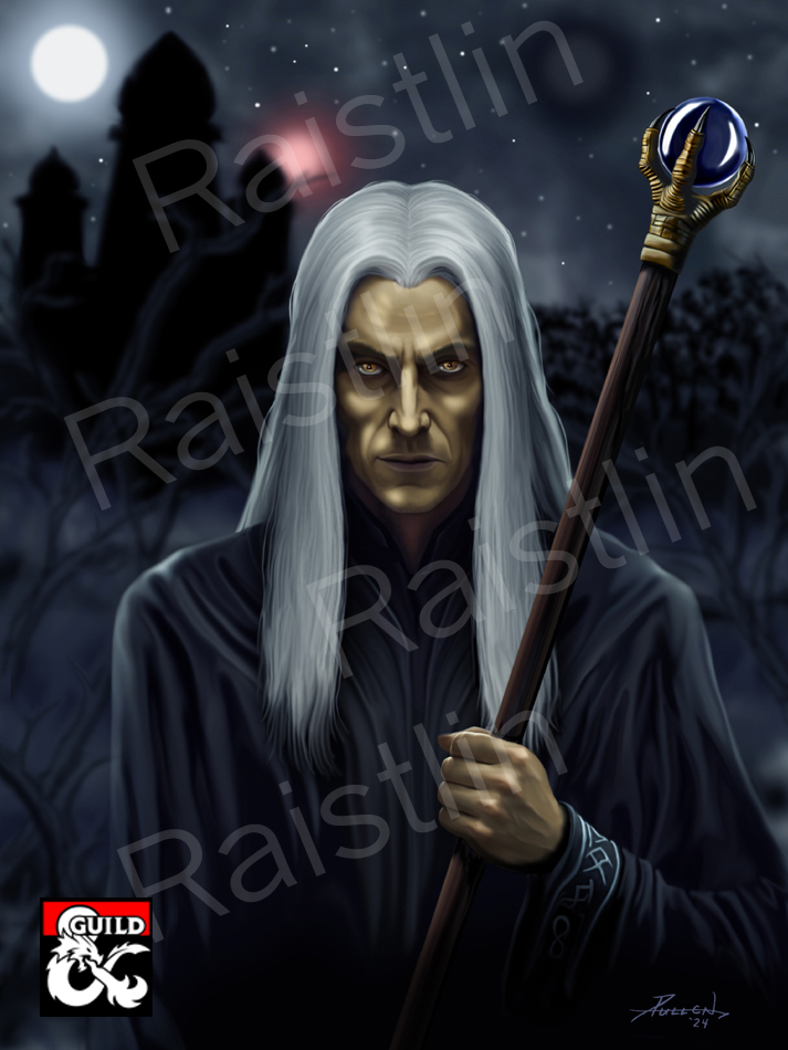 Raistlin in Black Robes - Dungeon Masters Guild | DriveThruRPG