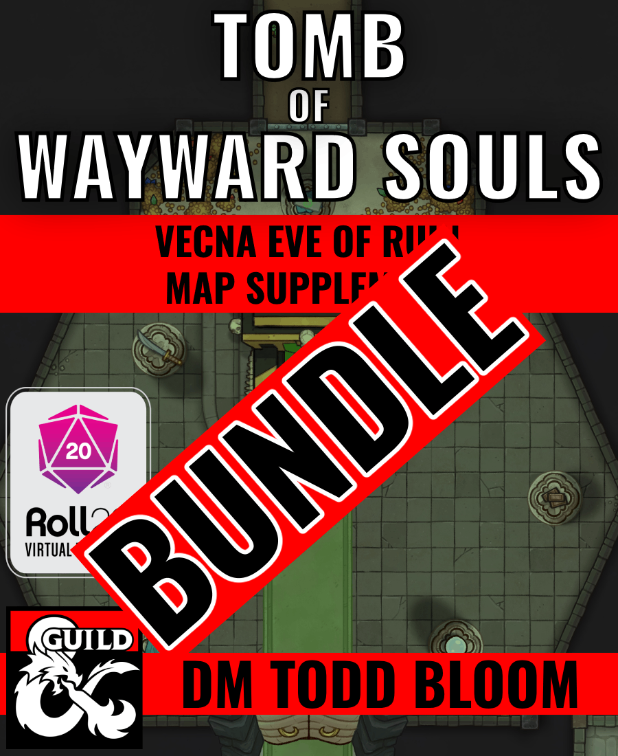 VEoR | Tomb of Wayward Souls Maps (Downloads & Roll20) [BUNDLE ...