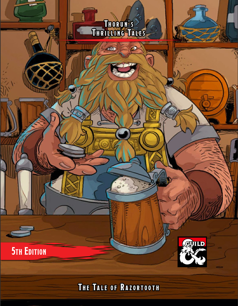Thorun's Thrilling Tales - The Tale of Razortooth - Dungeon Masters ...