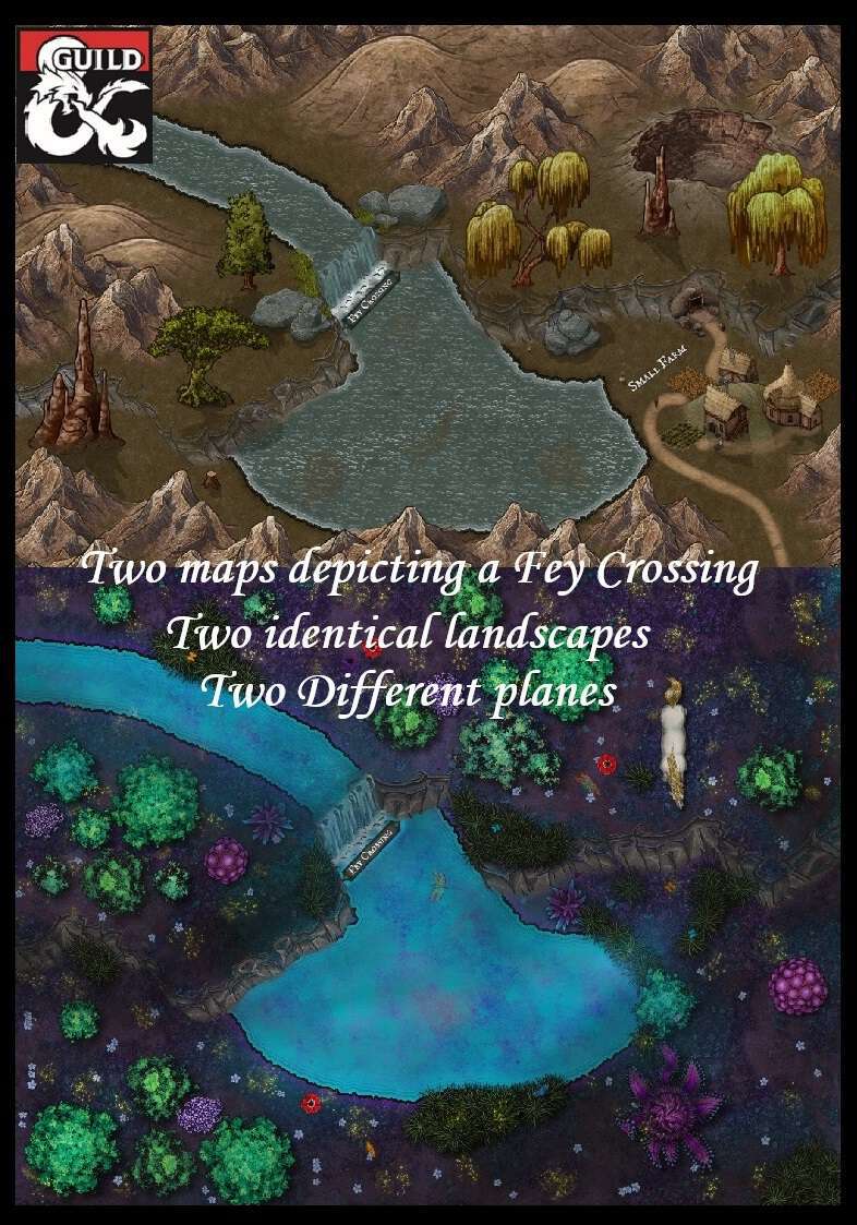 Fey Crossing Maps - Dungeon Masters Guild | DriveThruRPG