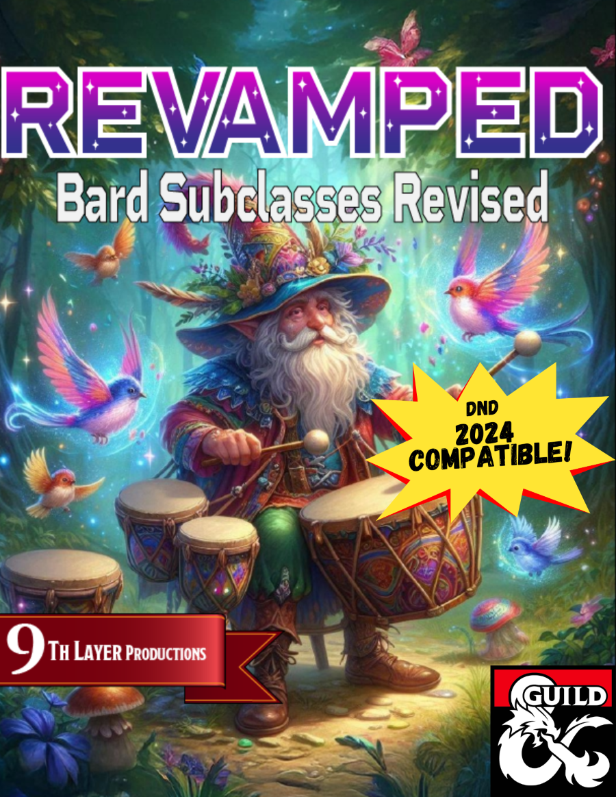 REVAMPED: Bard Subclasses Revised - Dungeon Masters Guild | DriveThruRPG