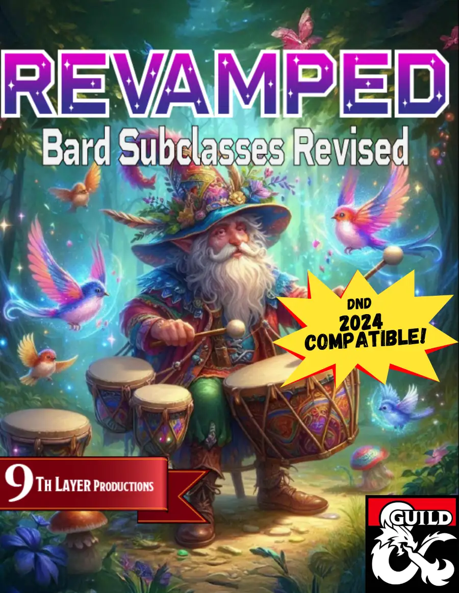 REVAMPED: Bard Subclasses Revised - Dungeon Masters Guild | DriveThruRPG