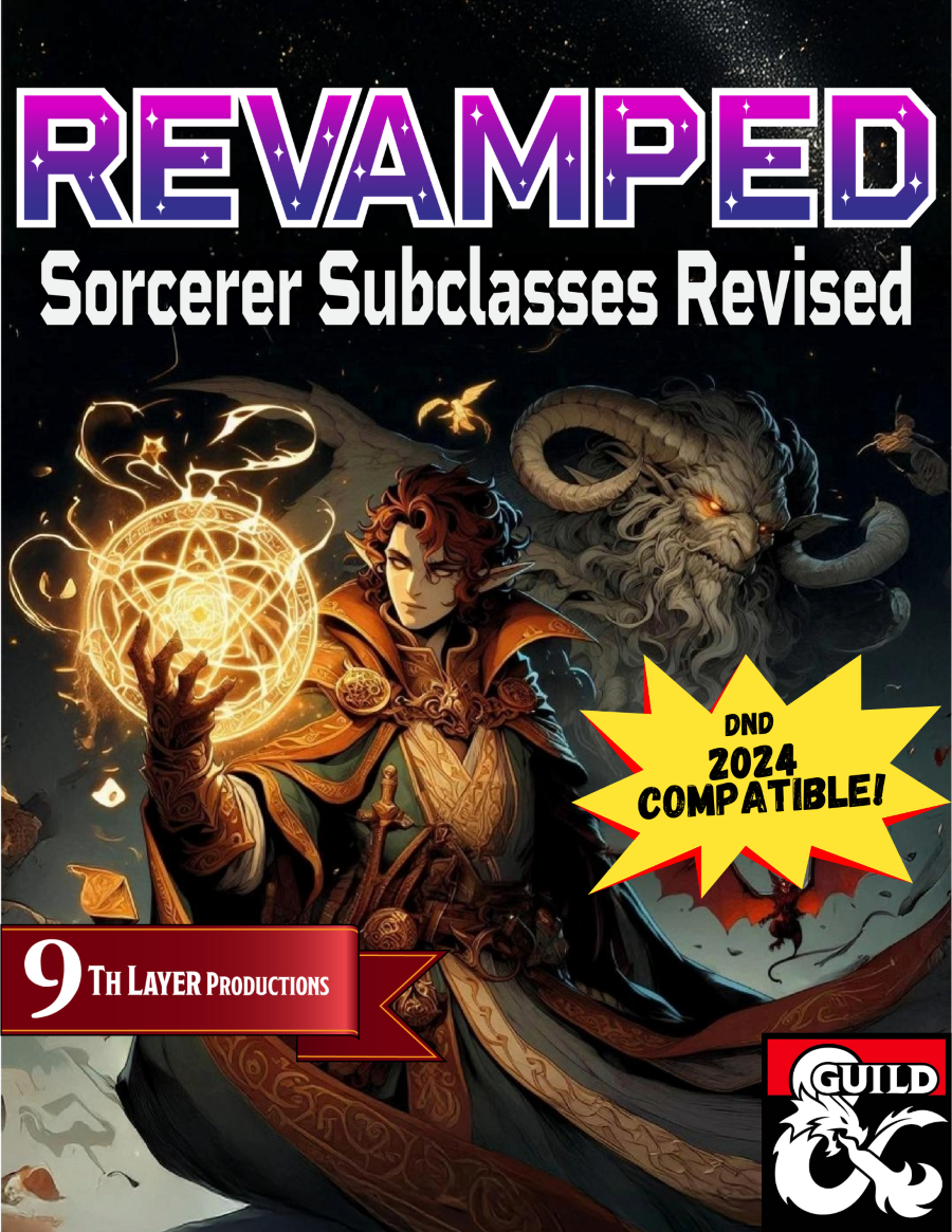 REVAMPED: Sorcerer Subclasses Revised - Dungeon Masters Guild ...