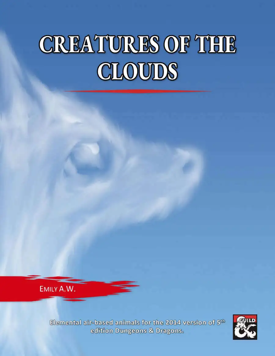 Creatures of the Clouds - Dungeon Masters Guild | DriveThruRPG