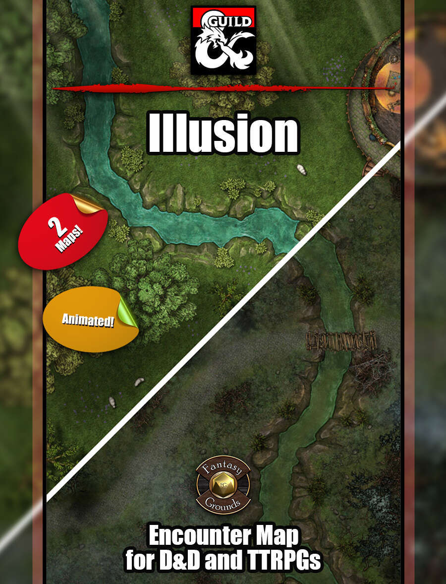 Illusion - animated hag house map pack w/Fantasy Grounds support ...