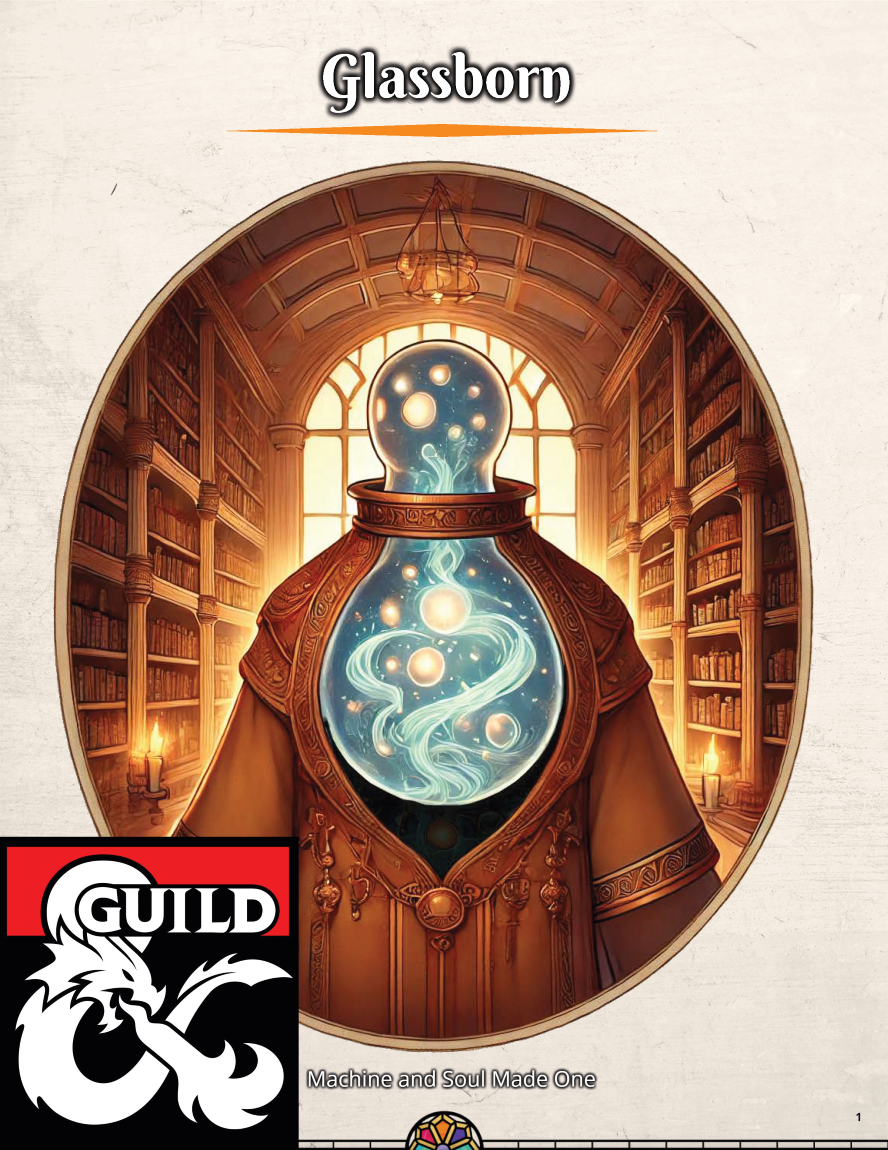 Glassborn - Construct Race for 5e - Dungeon Masters Guild | DriveThruRPG