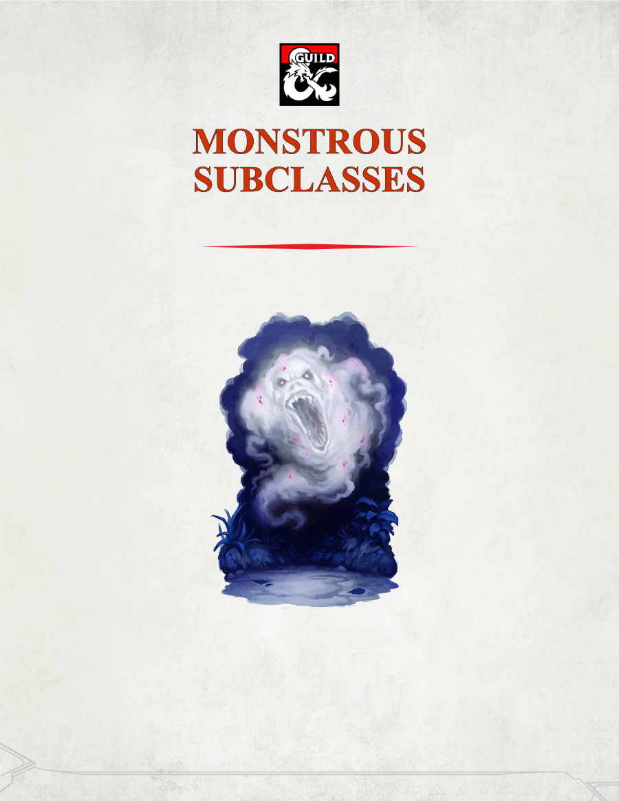 Monsterious Subclasses - Dungeon Masters Guild | DriveThruRPG