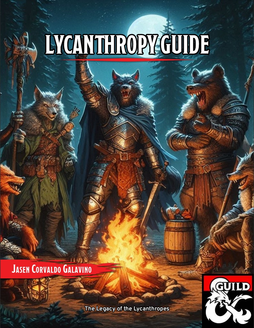 Lycanthropy Guide - Dungeon Masters Guild | DriveThruRPG