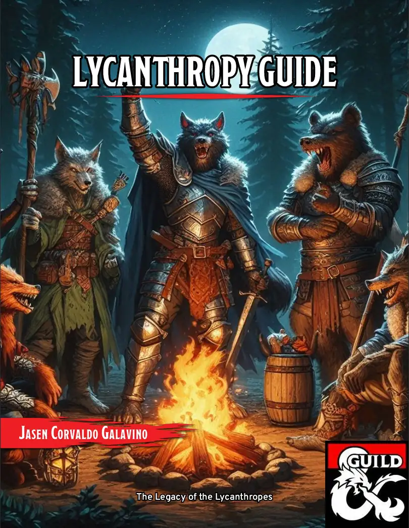 Lycanthropy Guide - Dungeon Masters Guild | DriveThruRPG