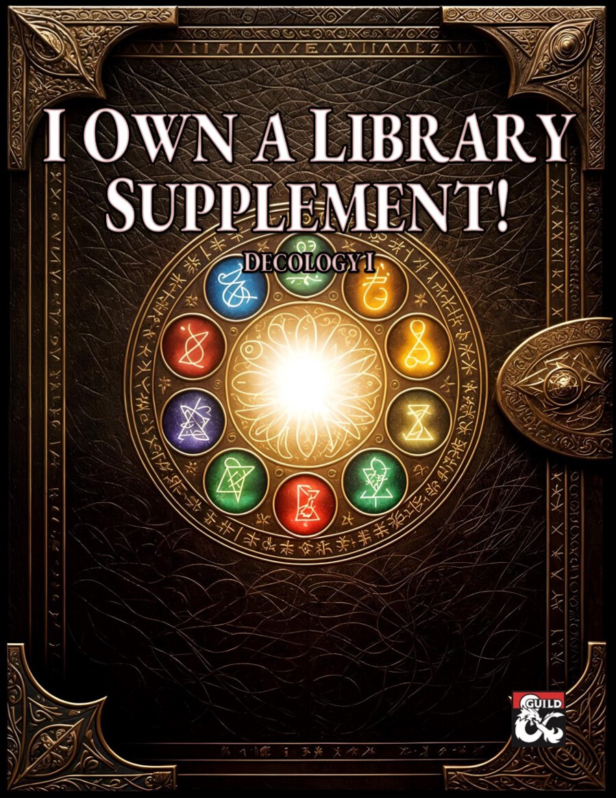 Melchior's Spell Archive - I Own a Library Supplement! [BUNDLE ...