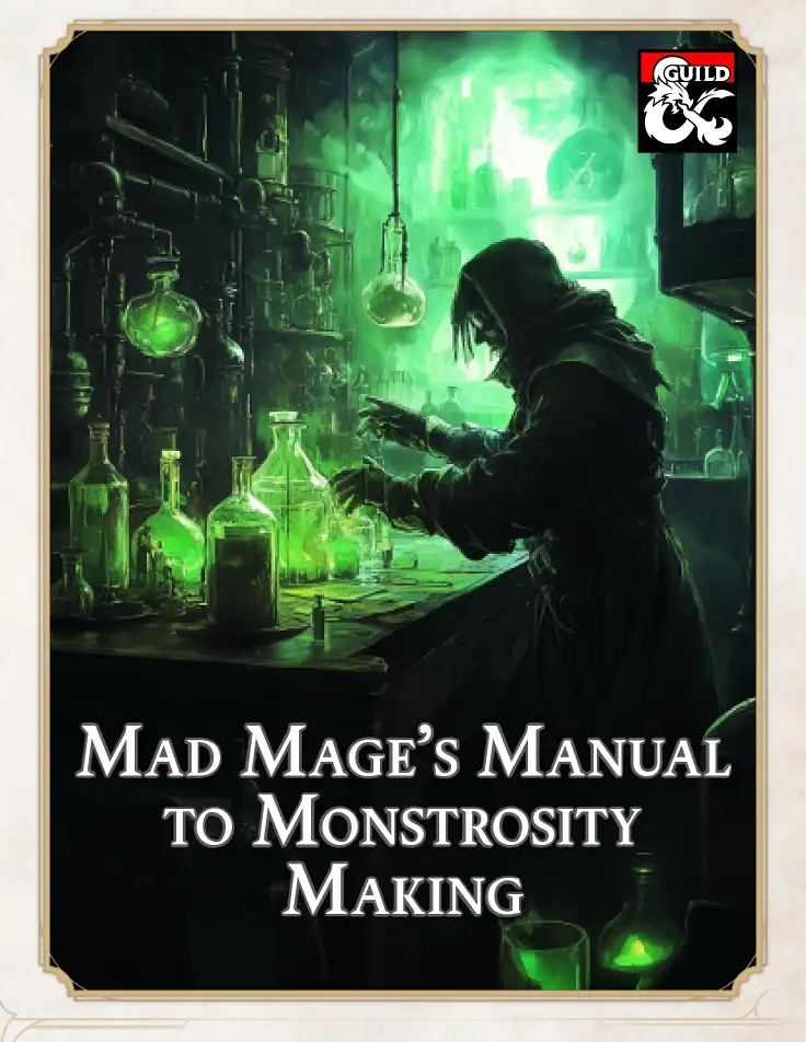 Mad Mage's Manual to Monstrosity Modelling - Dungeon Masters Guild ...