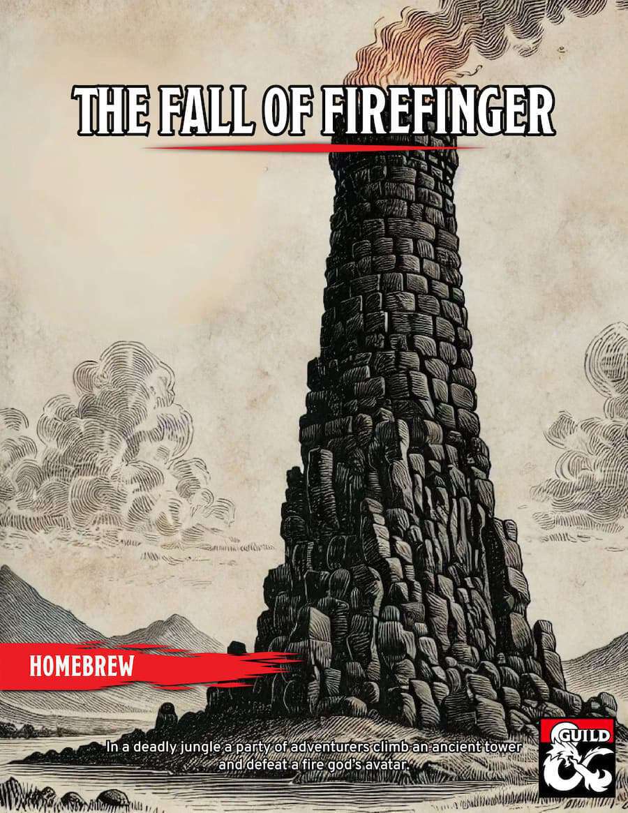 The Fall of Firefinger - Dungeon Masters Guild | DriveThruRPG