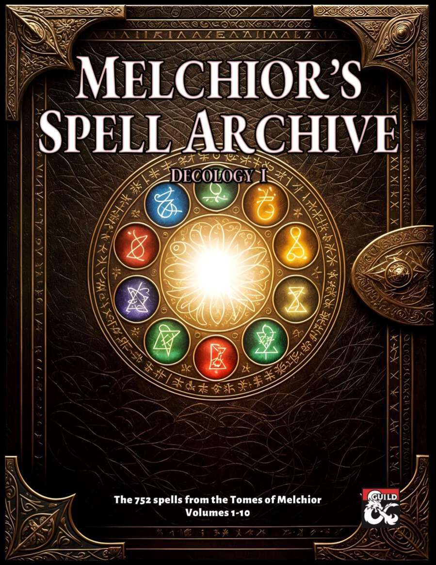 Melchior's Spell Archive - Decalogy I - Dungeon Masters Guild ...