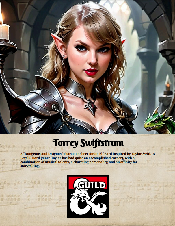 Torrey Swiftstrum: Songbird of Elvenkind - Dungeon Masters Guild | DriveThruRPG