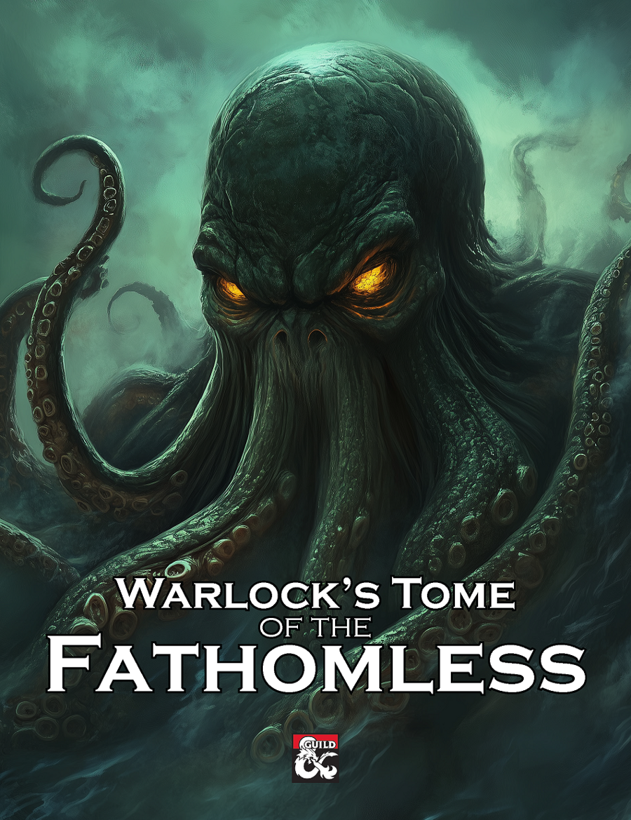 Warlock's Tome of the Fathomless - Dungeon Masters Guild | DriveThruRPG