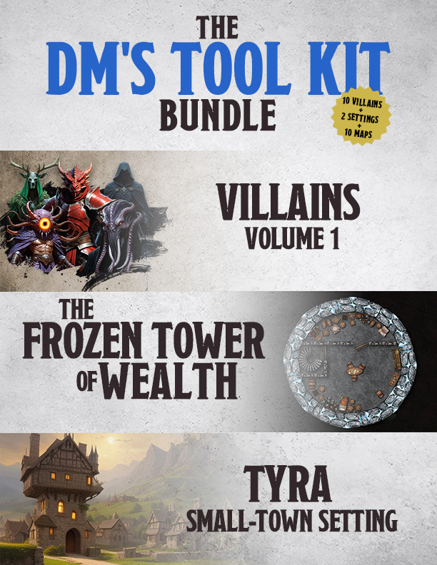 The DM's Tool Kit [BUNDLE] - Dungeon Masters Guild | DriveThruRPG