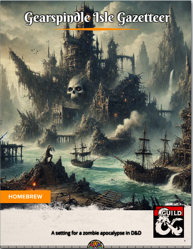 Gearspindle Gazetteer and Adventure [BUNDLE] - Dungeon Masters Guild | DriveThruRPG