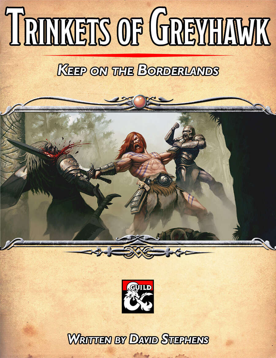 Trinkets of Greyhawk: Keep on the Borderlands - Dungeon Masters Guild | DriveThruRPG