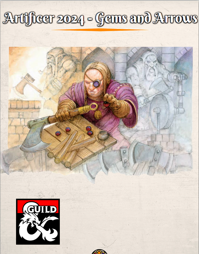 Artificer 2024: Gems and Arrows - Dungeon Masters Guild | DriveThruRPG