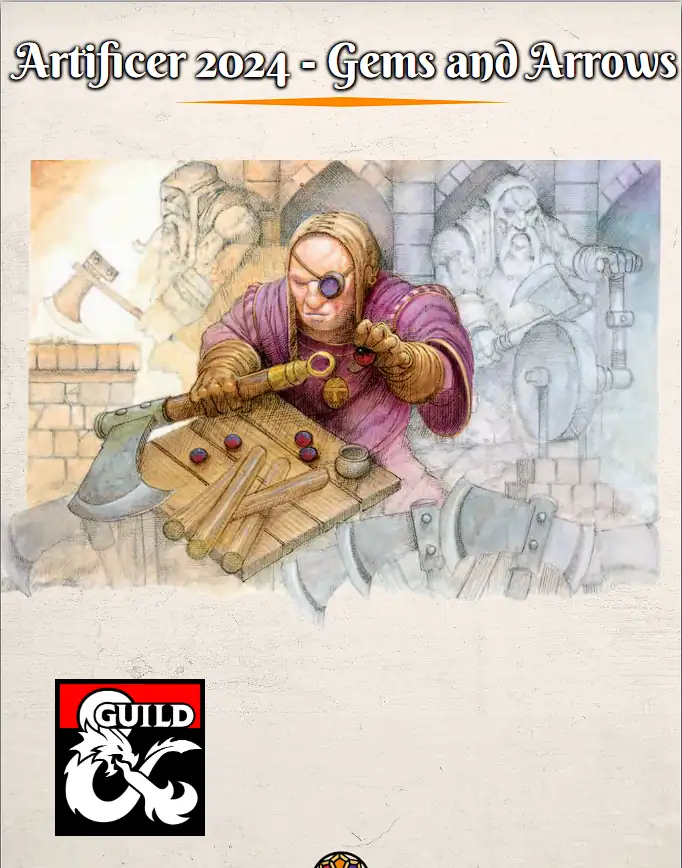 Artificer 2024: Gems and Arrows - Dungeon Masters Guild | DriveThruRPG