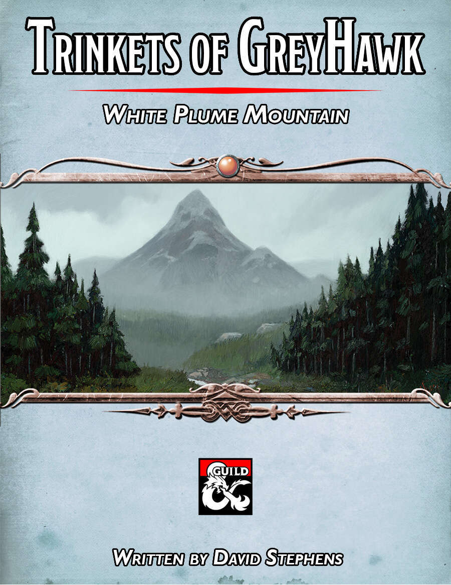 Trinkets of Greyhawk: White Plume Mountain - Dungeon Masters Guild | DriveThruRPG