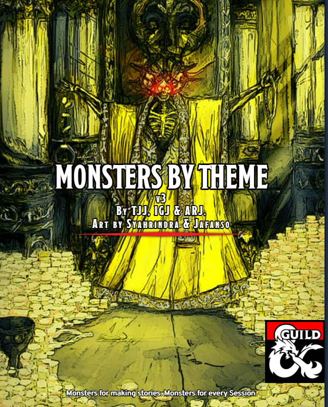 Monsters by Theme V.3 - Dungeon Masters Guild | DriveThruRPG