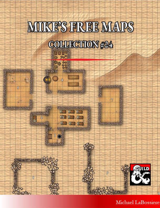 Mike's Free Maps Collection #24 - Dungeon Masters Guild | DriveThruRPG