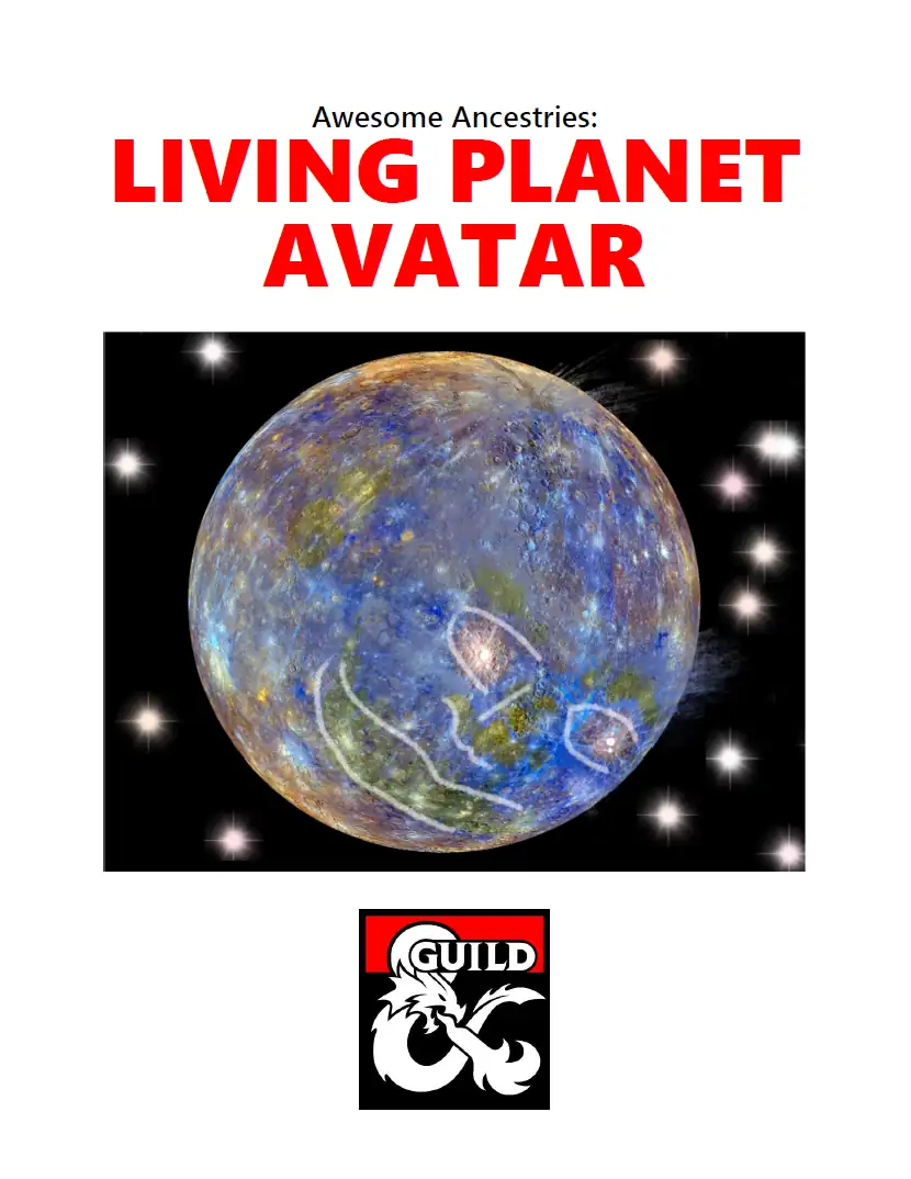Awesome Ancestries: Living Planet Avatar - Dungeon Masters Guild ...