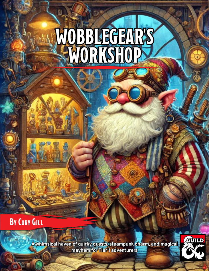Wobblegear's Workshop - Dungeon Masters Guild | DriveThruRPG