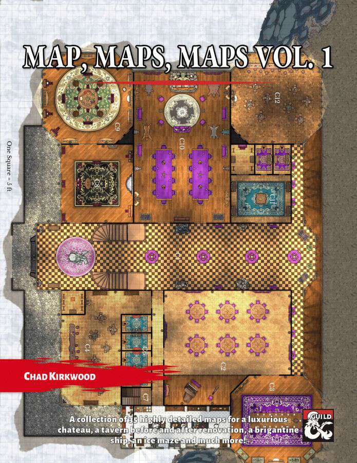 Maps, Maps, Maps Vol.1 - Dungeon Masters Guild | DriveThruRPG