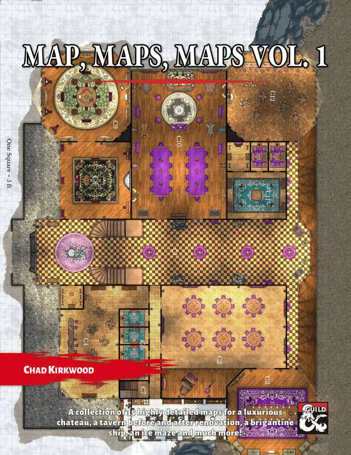 Maps, Maps, Maps Vol.1 - Dungeon Masters Guild | DriveThruRPG