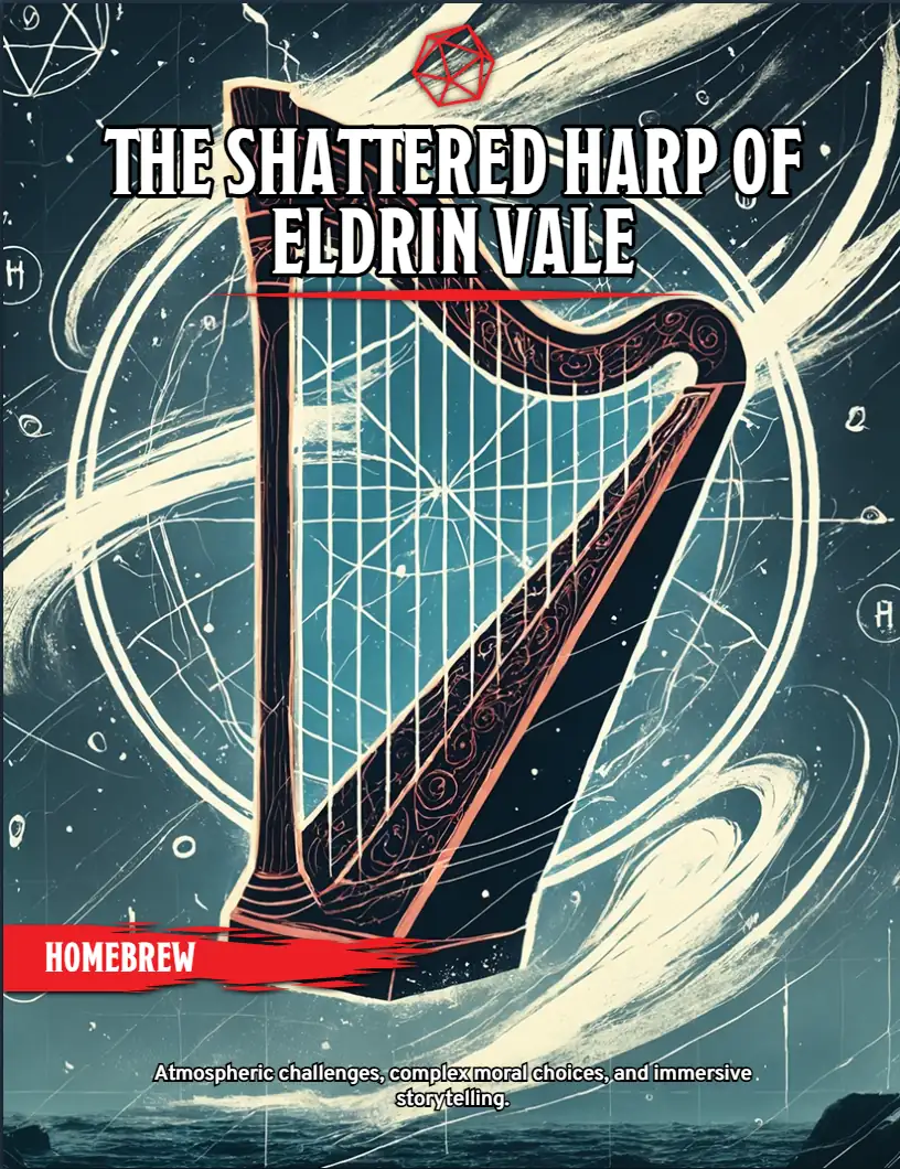 The Shattered Harp of Eldrin Vale - Dungeon Masters Guild | DriveThruRPG