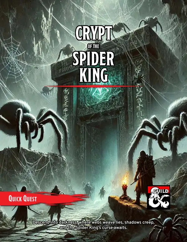 Crypt of the Spider King - Dungeon Masters Guild | DriveThruRPG