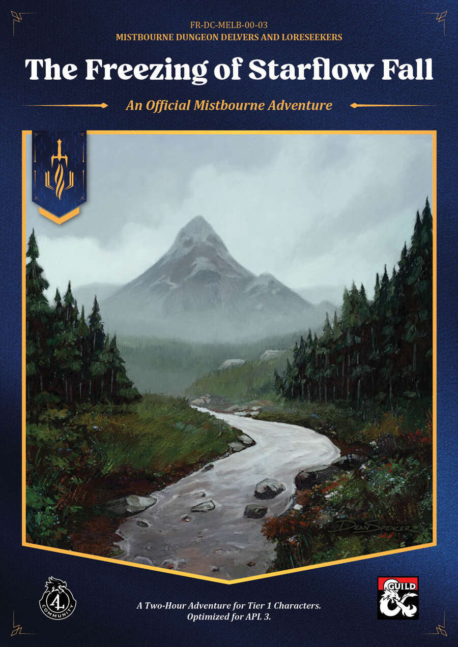 The Freezing of Starflow Fall (FR-DC-MELB-00-03) - Dungeon Masters Guild | DriveThruRPG