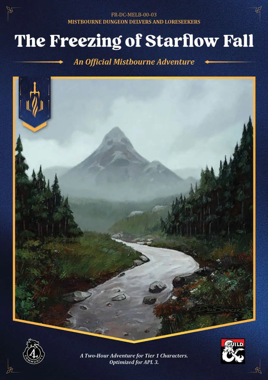 The Freezing of Starflow Fall (FR-DC-MELB-00-03) - Dungeon Masters Guild | DriveThruRPG