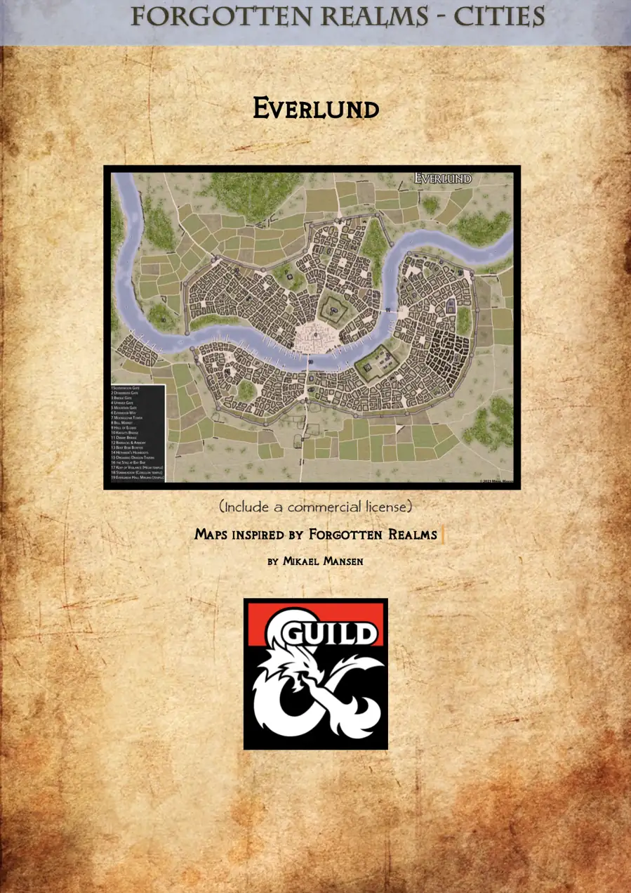 Everlund - Forgotten Realms Cities - Dungeon Masters Guild | DriveThruRPG