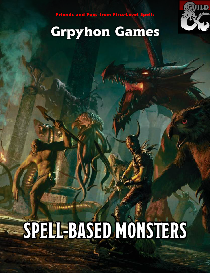 Spell-Based Monsters Compendium - Dungeon Masters Guild | DriveThruRPG