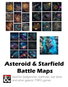 Asteroid and Starfield Battlemaps [BUNDLE] - Dungeon Masters Guild ...