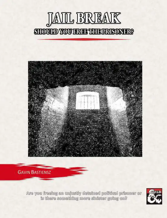 Jail Break - Dungeon Masters Guild | DriveThruRPG
