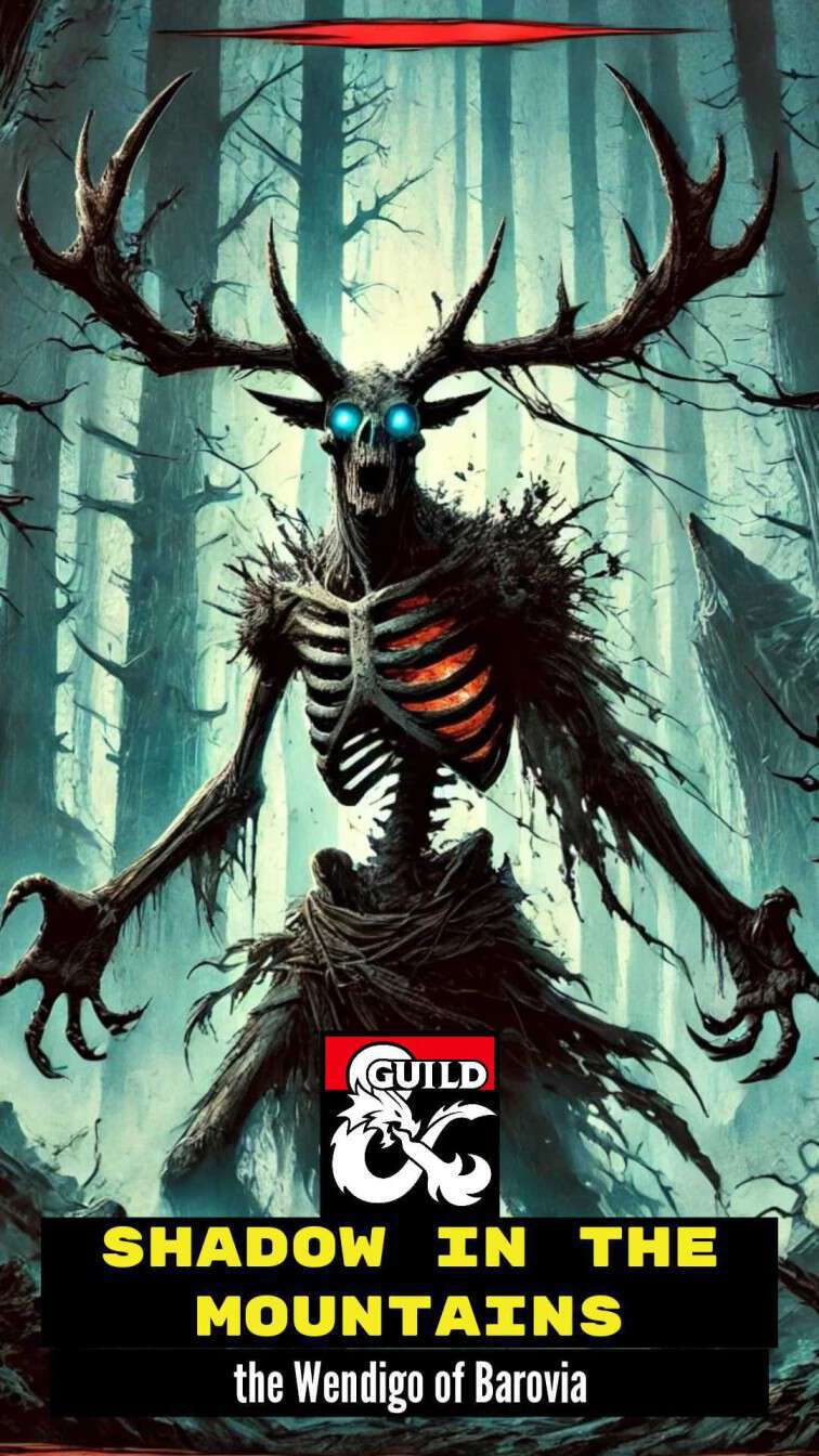 Shadow in the Mountains: Wendigo of Barovia - Dungeon Masters Guild ...