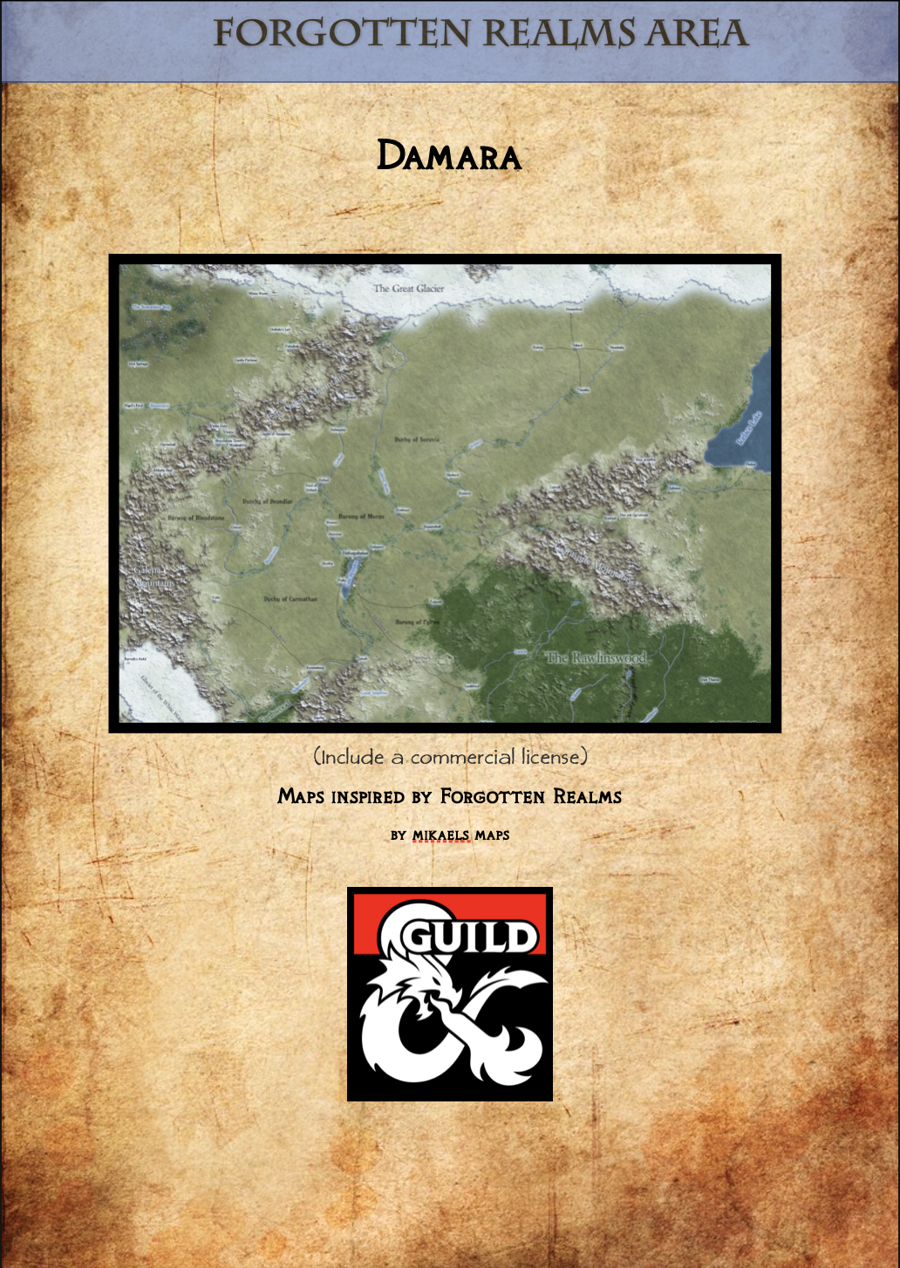 Damara - Forgotten Realms Area - Dungeon Masters Guild | DriveThruRPG
