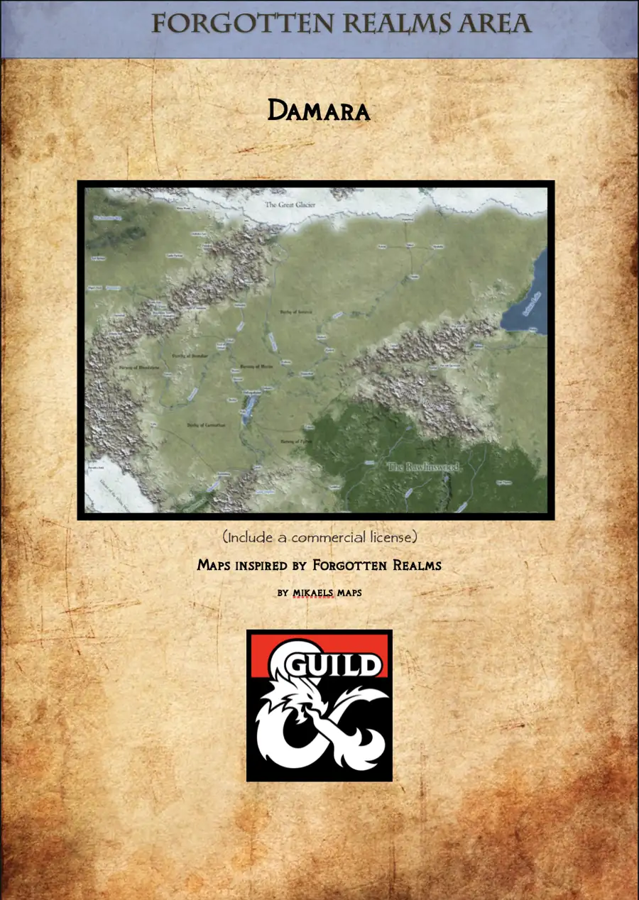 Damara - Forgotten Realms Area - Dungeon Masters Guild | DriveThruRPG