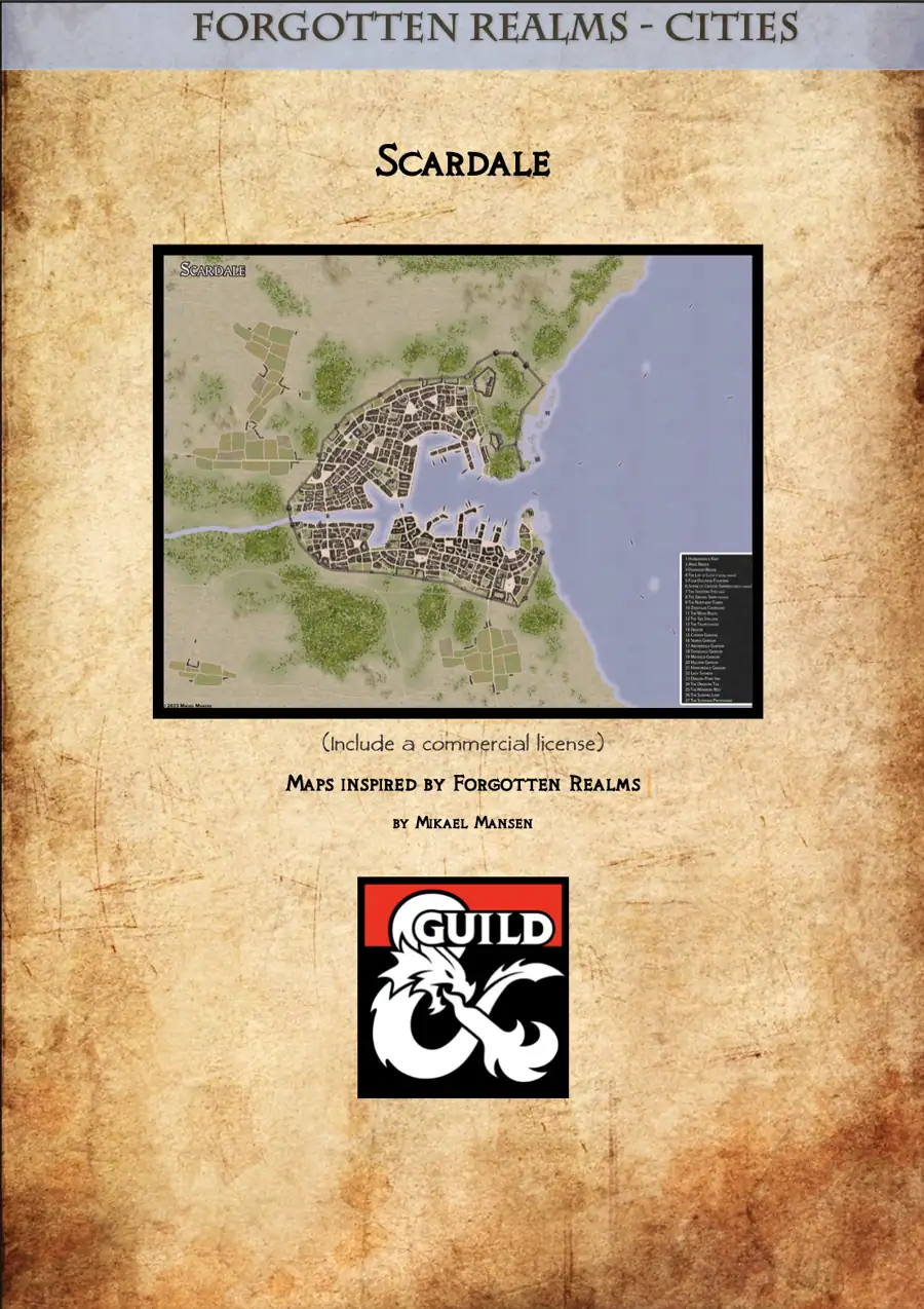 Scardale - Forgotten Realms Cities - Dungeon Masters Guild | DriveThruRPG