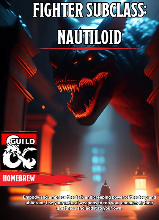 Fighter Subclass: Nautiloid - Dungeon Masters Guild | DriveThruRPG